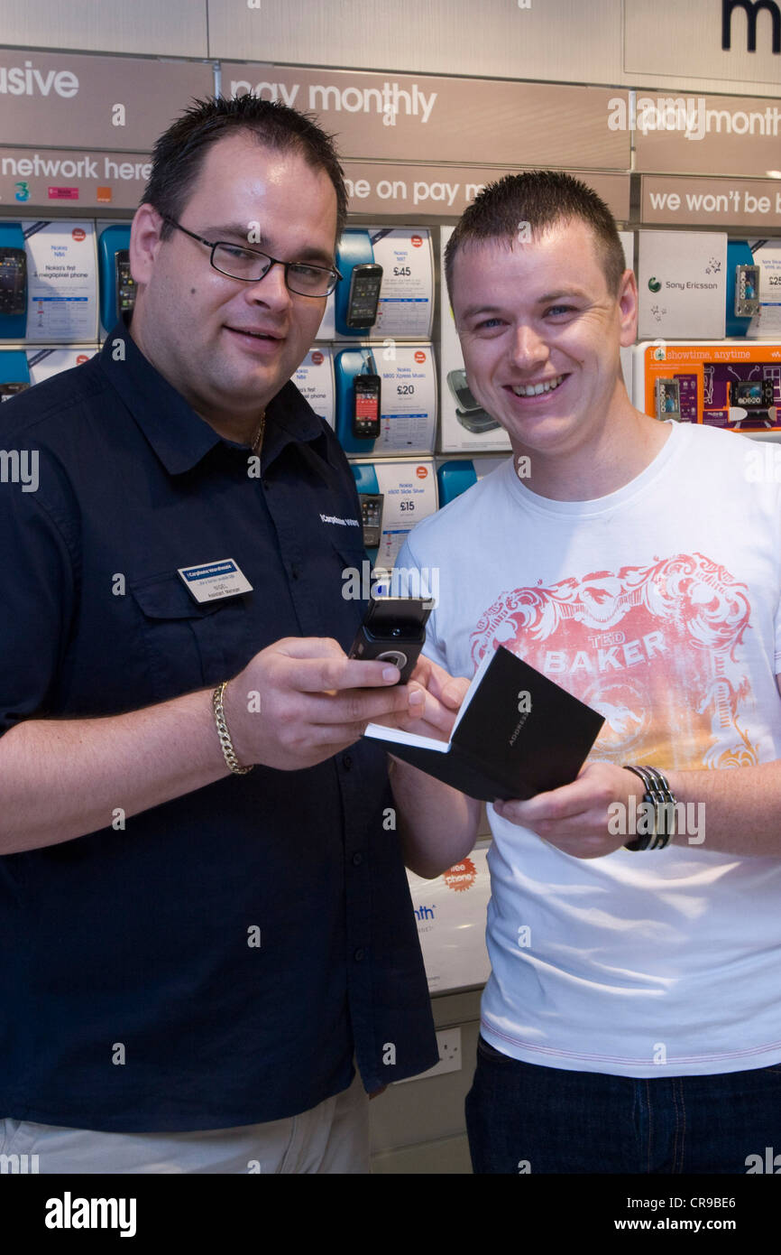 Carphone Warehouse Store Ipswich Stock Photo - Alamy