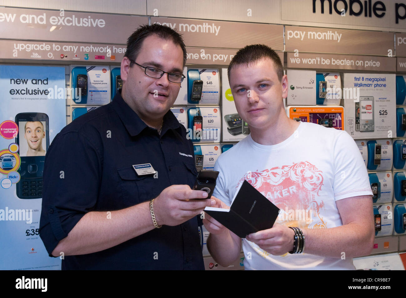 Carphone Warehouse Store Ipswich Stock Photo - Alamy