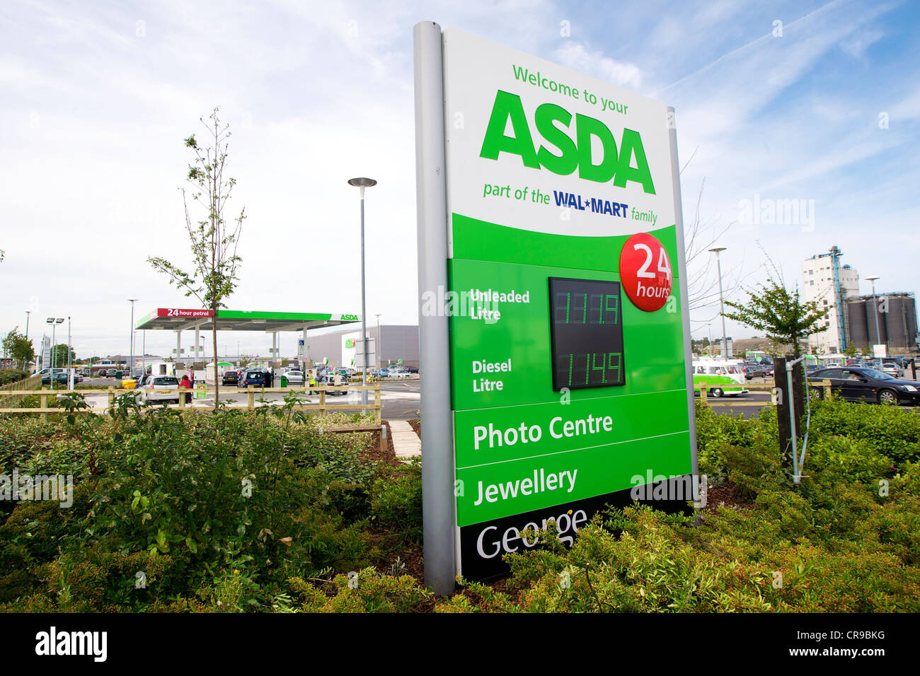 Asda signage hi-res stock photography and images - Alamy
