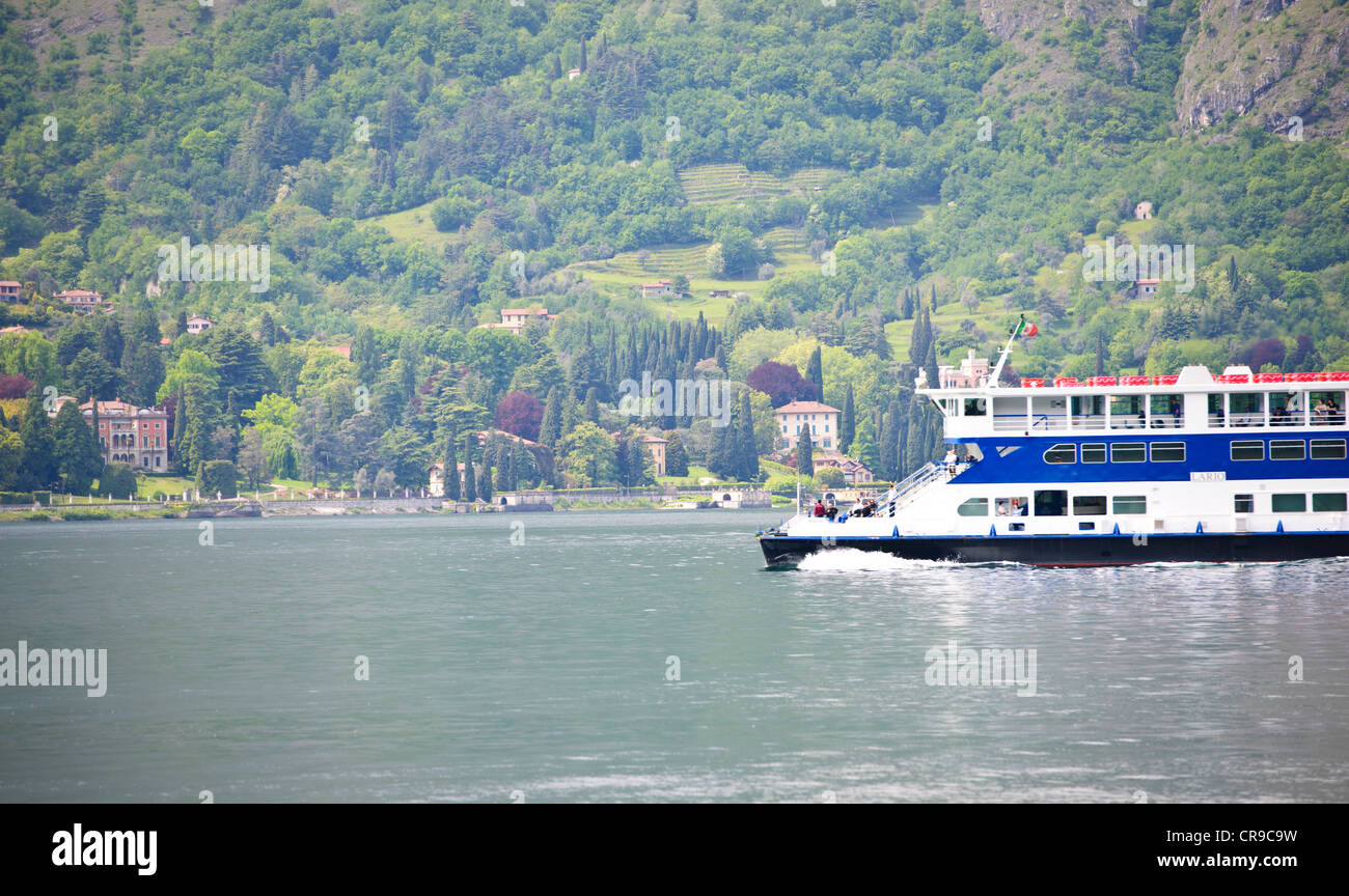 Bellagioss views across lake como hi-res stock photography and images ...