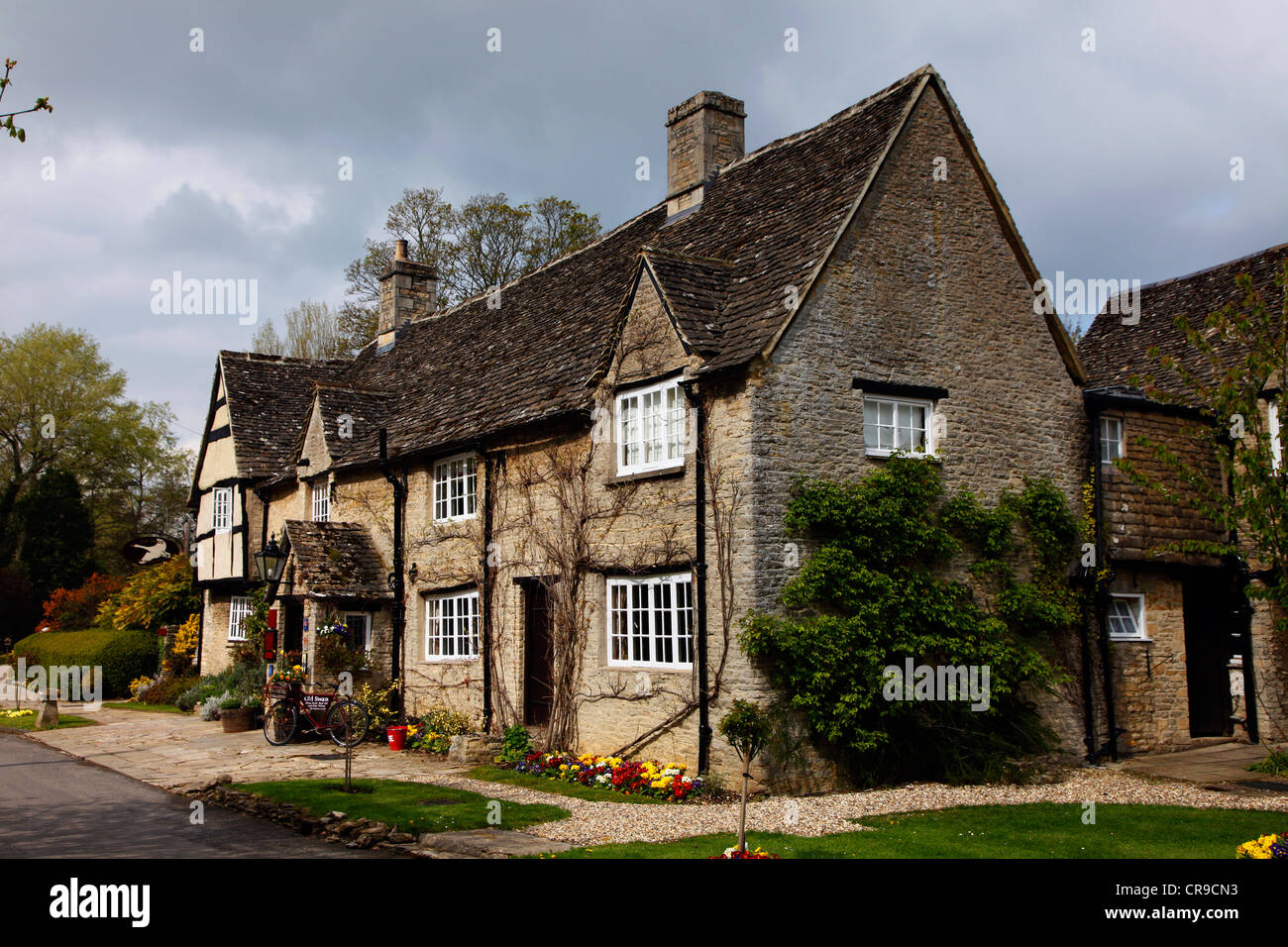 Historical hotel and restaurant Old Swan and Minster Mill, in Minster ...
