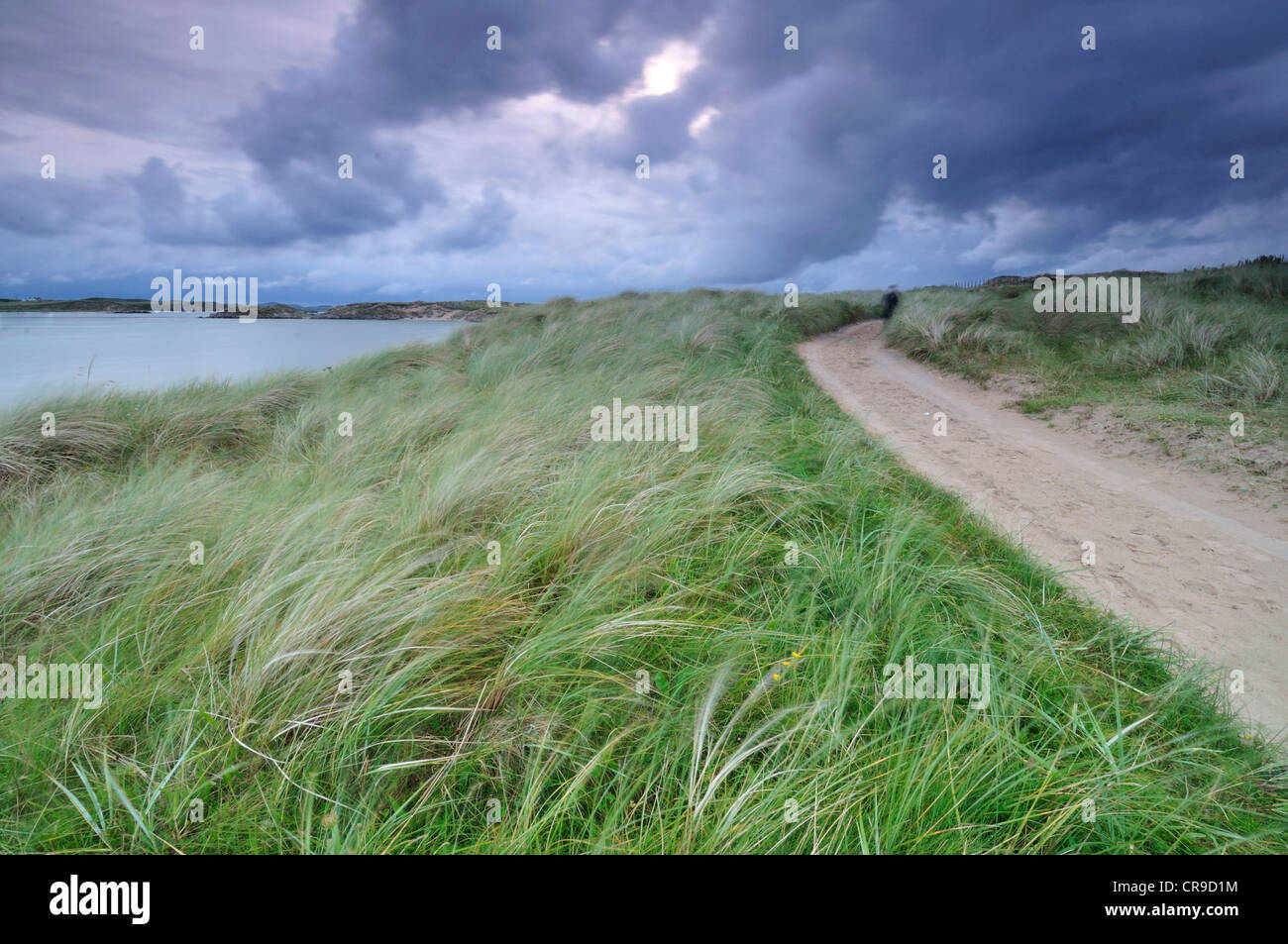 Dunes on the beach of Bunbeg, Donegal, Ireland, Europe Stock Photo - Alamy