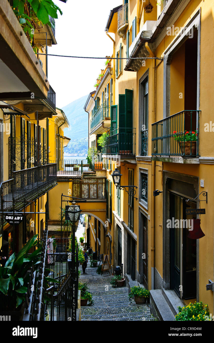 Bellagio,Lake Crossing,Hotels,Restaurants on the front,Back streets ...