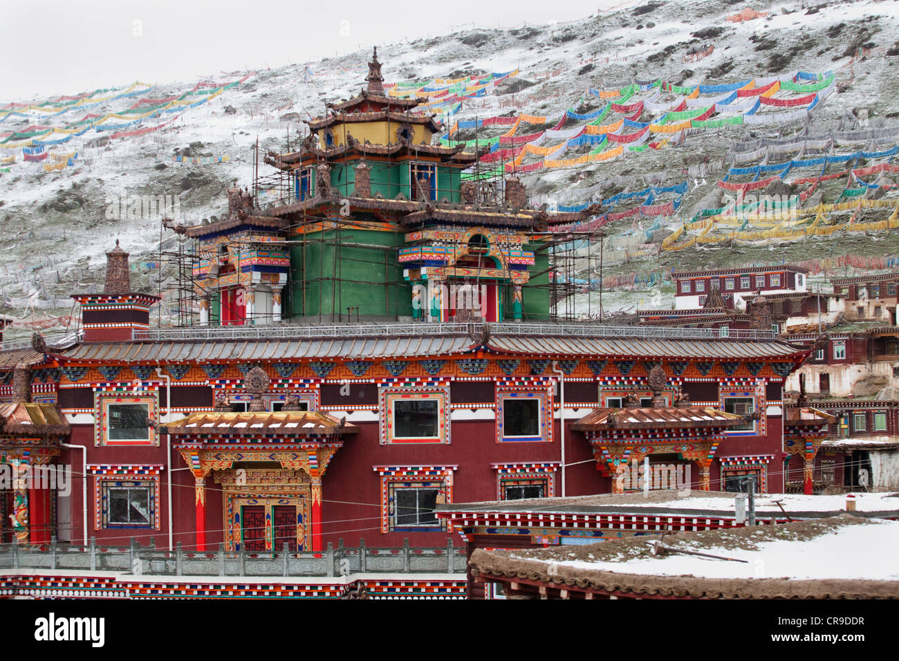 Dzogchen Monastery a religious institution, founded in 1625 and rebuilt ...