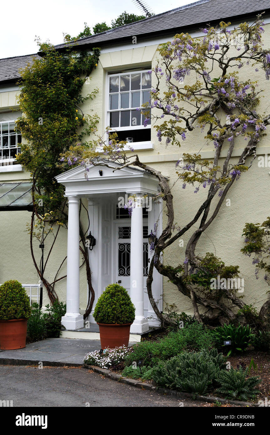 The front porch of the home of Lady Ann Palmer who left Rosemoor ...