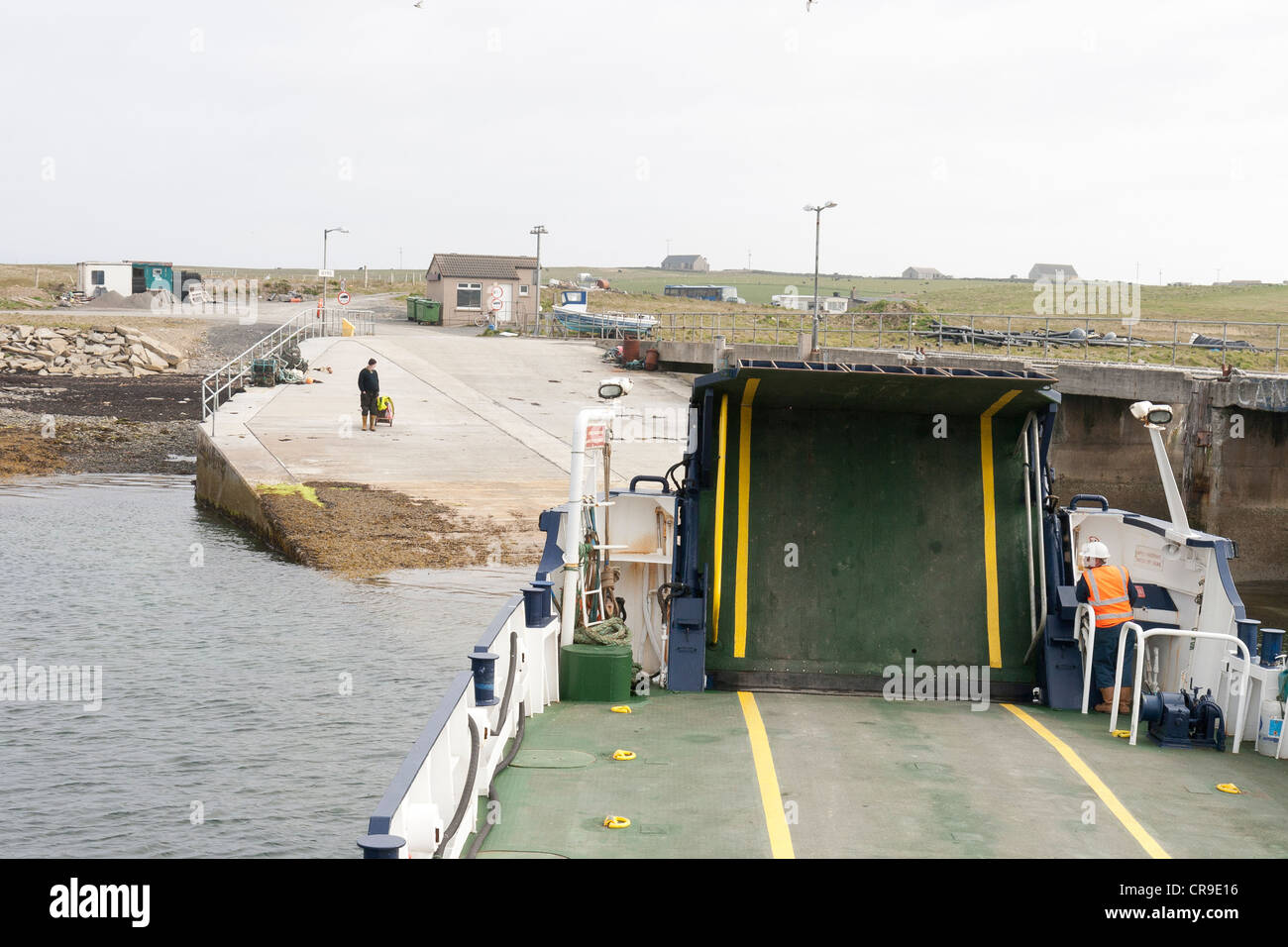 Wyre pier orkney hi-res stock photography and images - Alamy