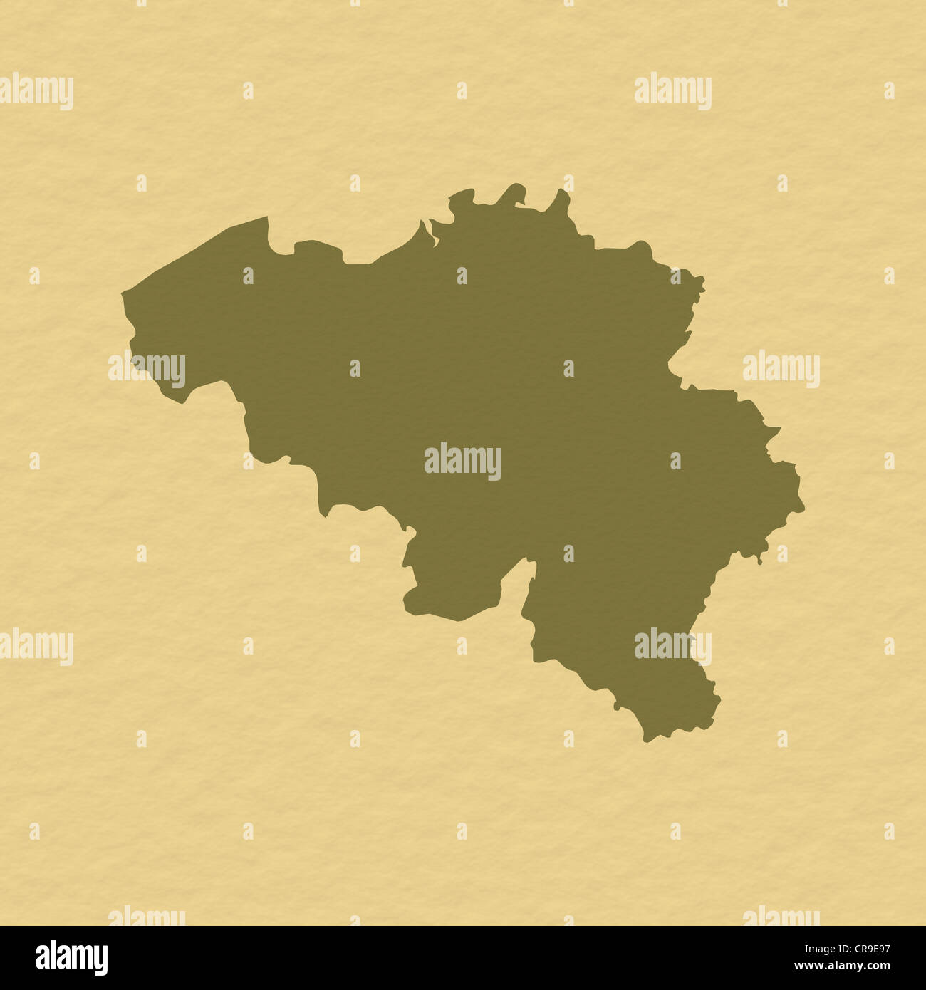 Political map of Belgium with the several states Stock Photo - Alamy