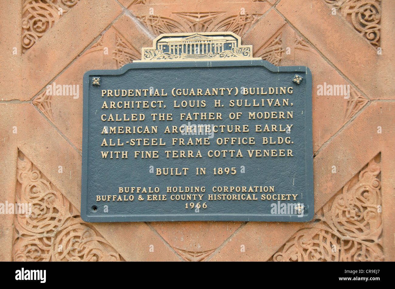 New York, Buffalo. Historic Guaranty Building c.1894-95 (aka Prudential ...