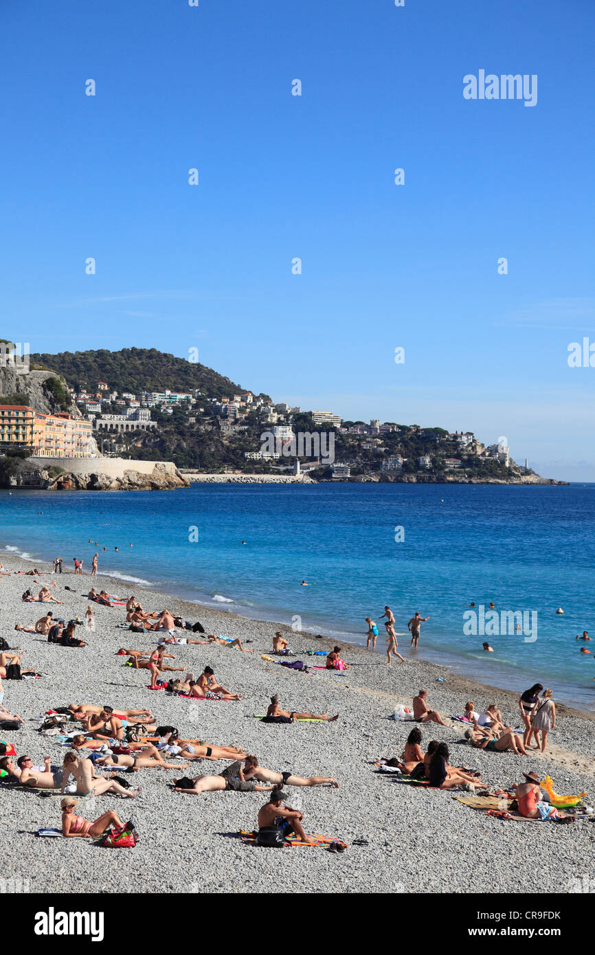 Bathing beach nice hi-res stock photography and images - Alamy