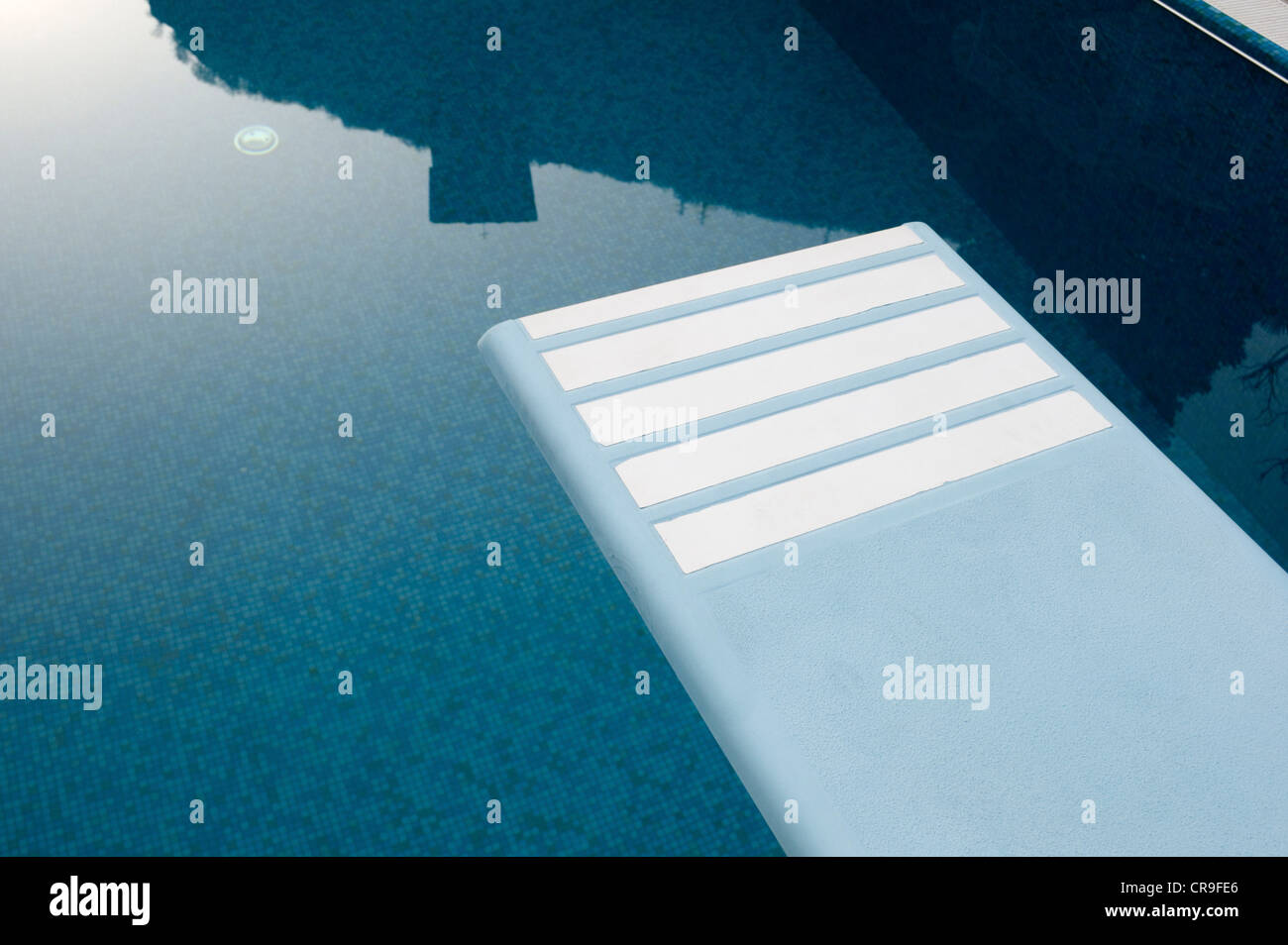 Diving board swimming pool hi-res stock photography and images - Alamy