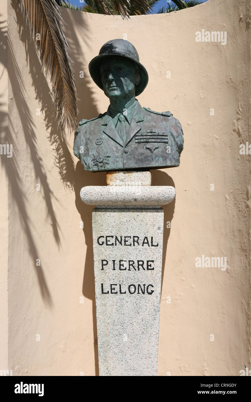 Bust of General Pierre Lelong Stock Photo - Alamy