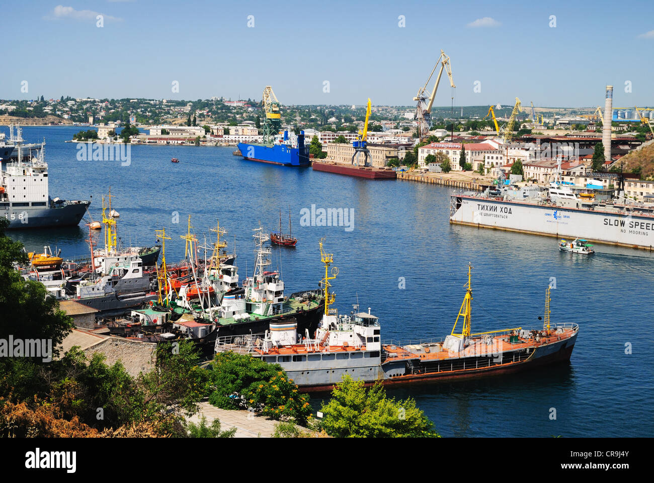 Sevastopol bay, Crimea, Ukraine Stock Photo - Alamy
