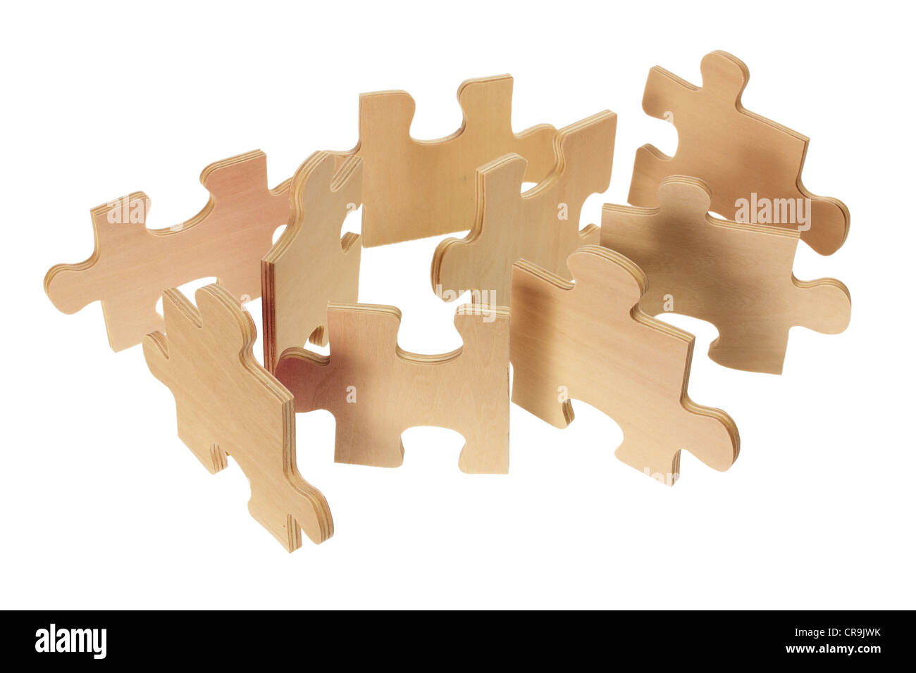Jigsaw Puzzle Pieces Stock Photo - Alamy