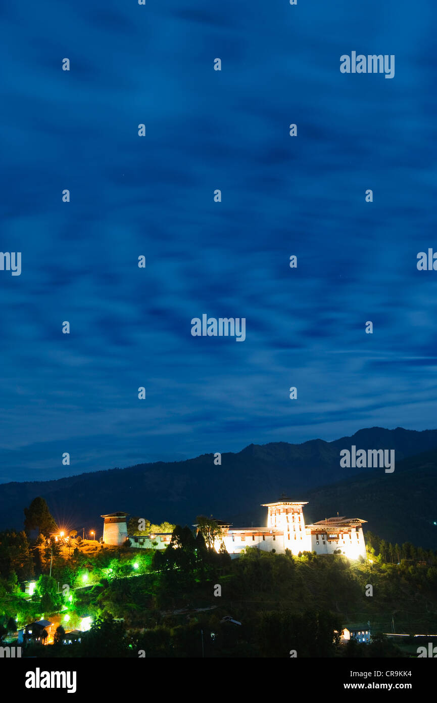 Jakar Dzong, Castle of the White Bird (1667), Jakar, Bumthang, Chokor ...