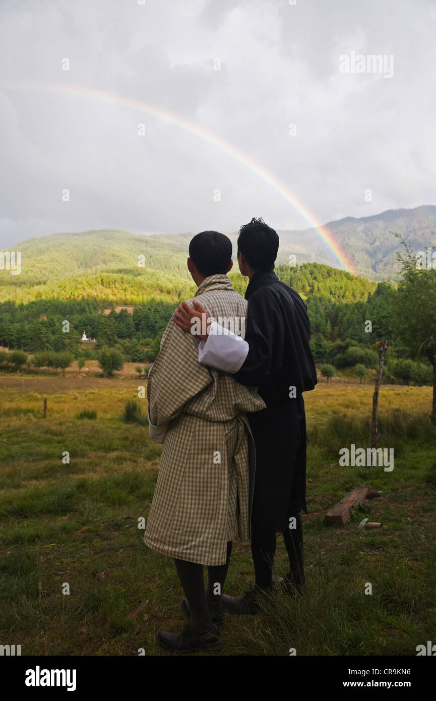Bumthang, Chokor Valley, Bhutan, Asia Stock Photo - Alamy