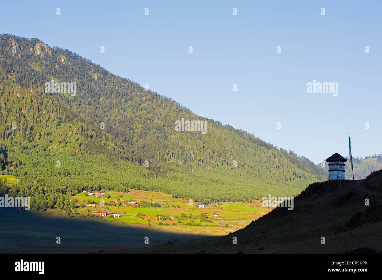 Phobjikha valley hi-res stock photography and images - Alamy