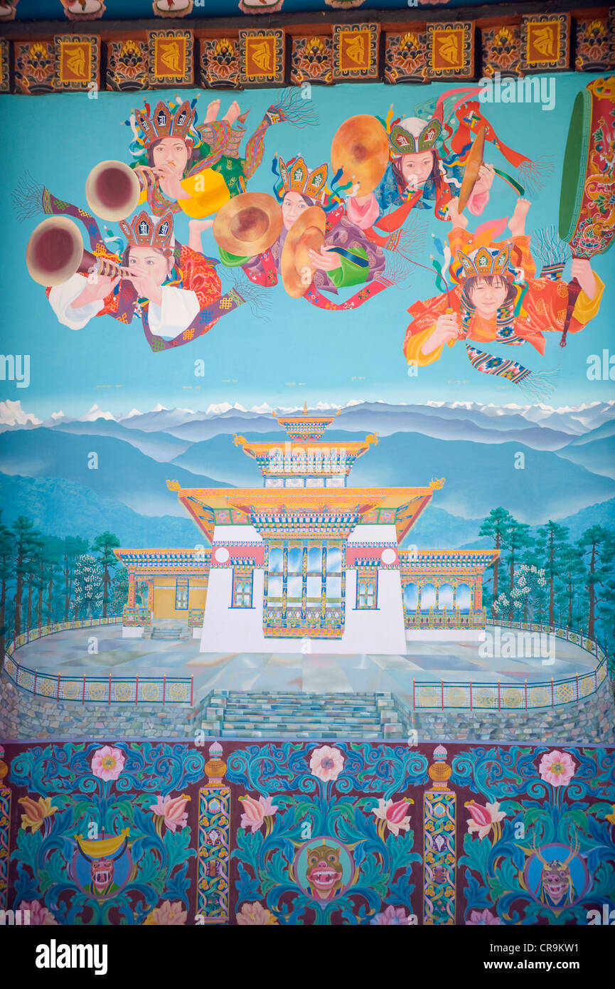 Traditional painting bhutan hi-res stock photography and images - Alamy