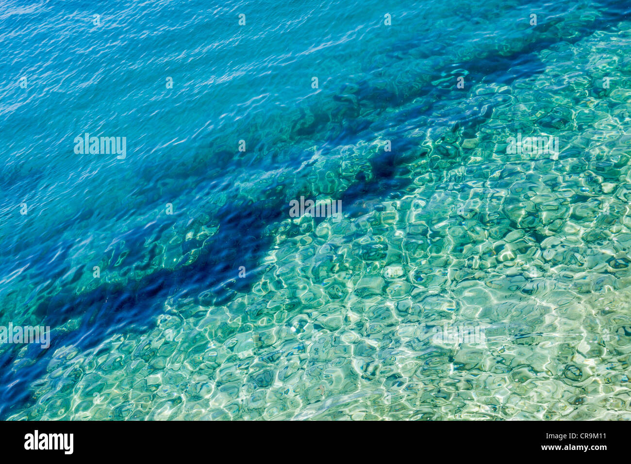 Clear water background Stock Photo - Alamy
