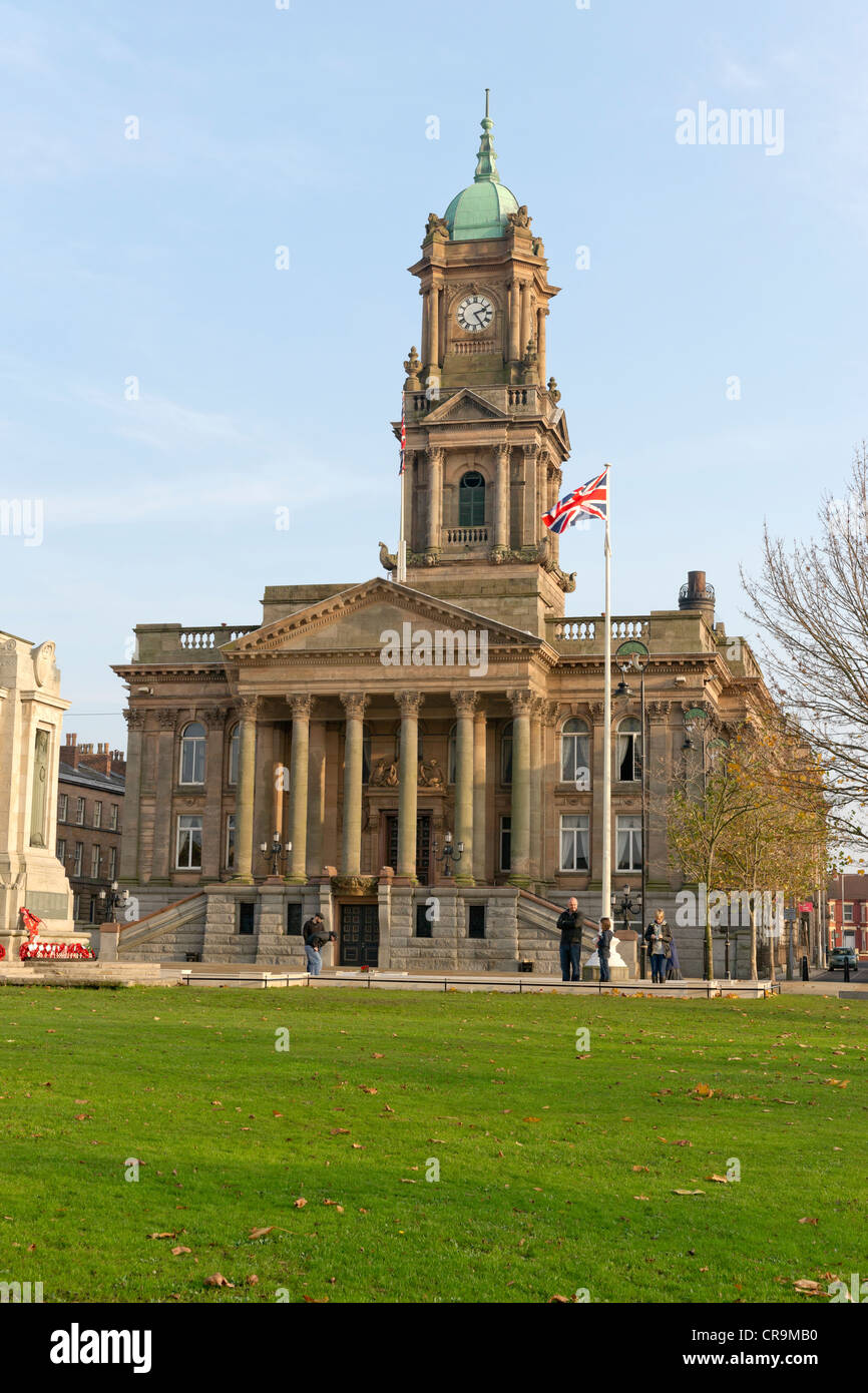 Hamilton Square in Birkenhead, Wirral, England is a town square ...