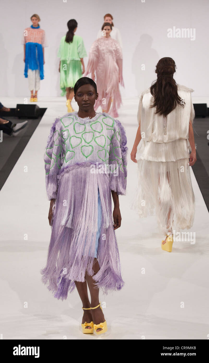 Graduate fashion week 2012 collection hi-res stock photography and ...