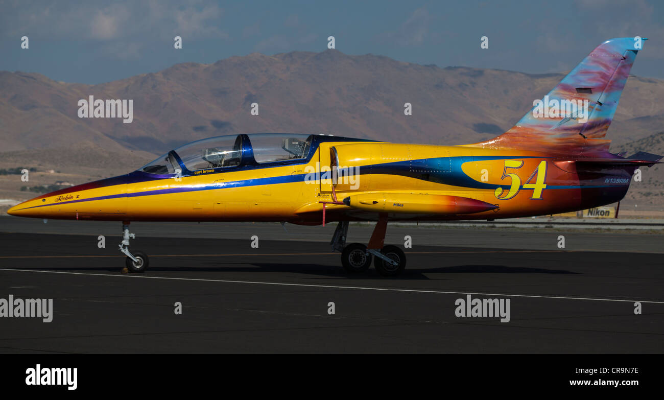L-39 Albatross on display at the 2011 National Championship Air Races ...