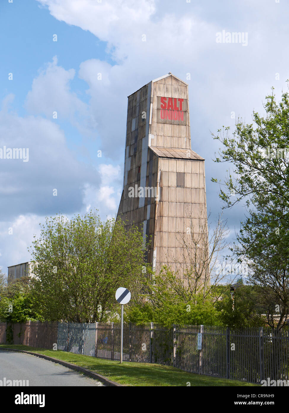 Salt Union, Winsford Rock salt mine in Winsford Cheshire UK Stock Photo ...