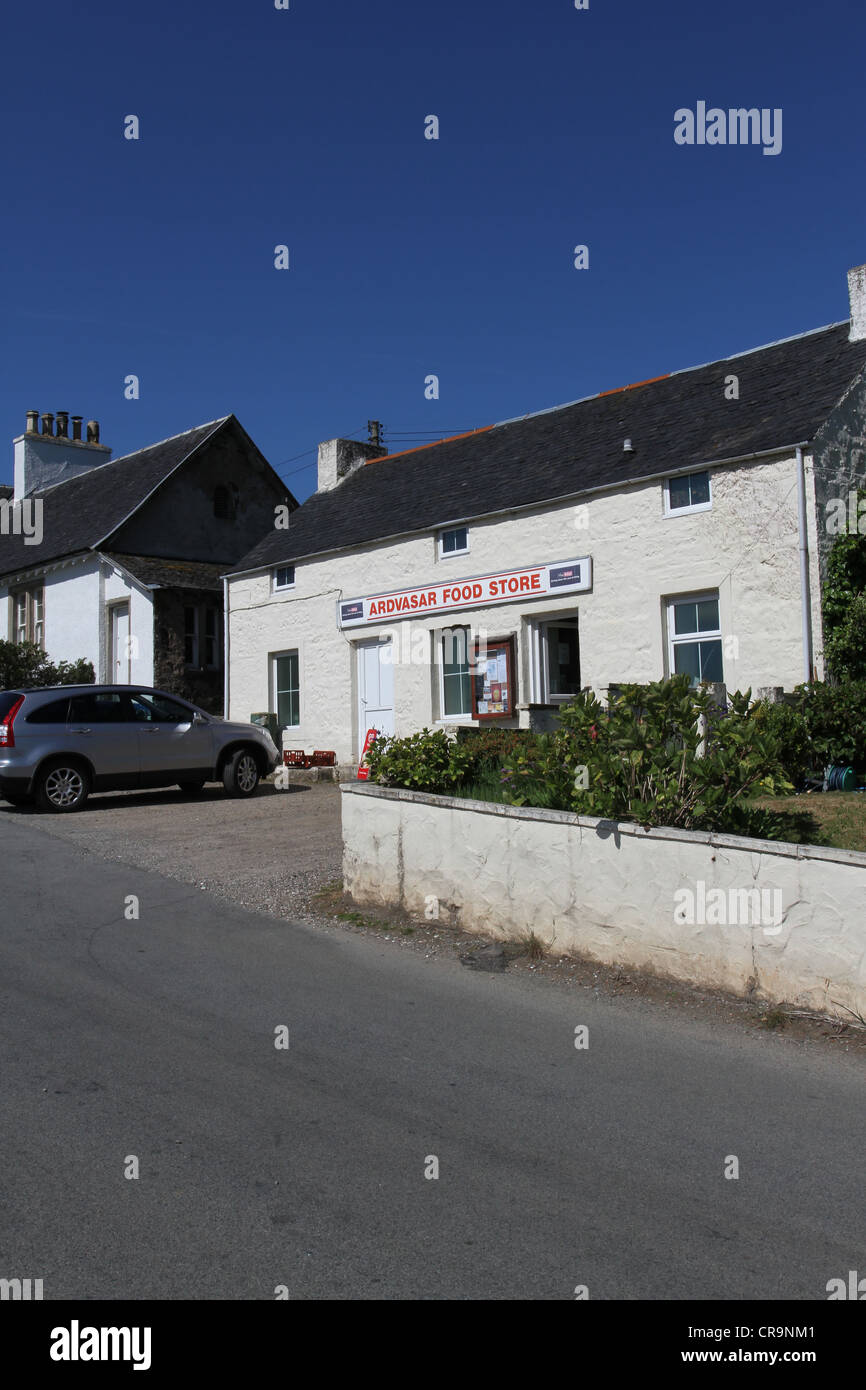 Exterior of Ardvasar Food Store Isle of Skye Scotland June 2012 Stock ...