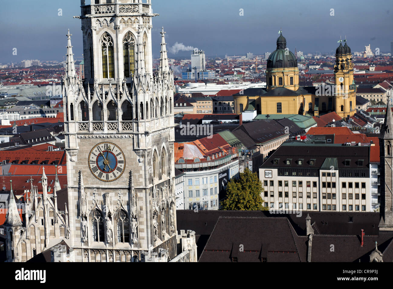 Munich panoramic hi-res stock photography and images - Alamy