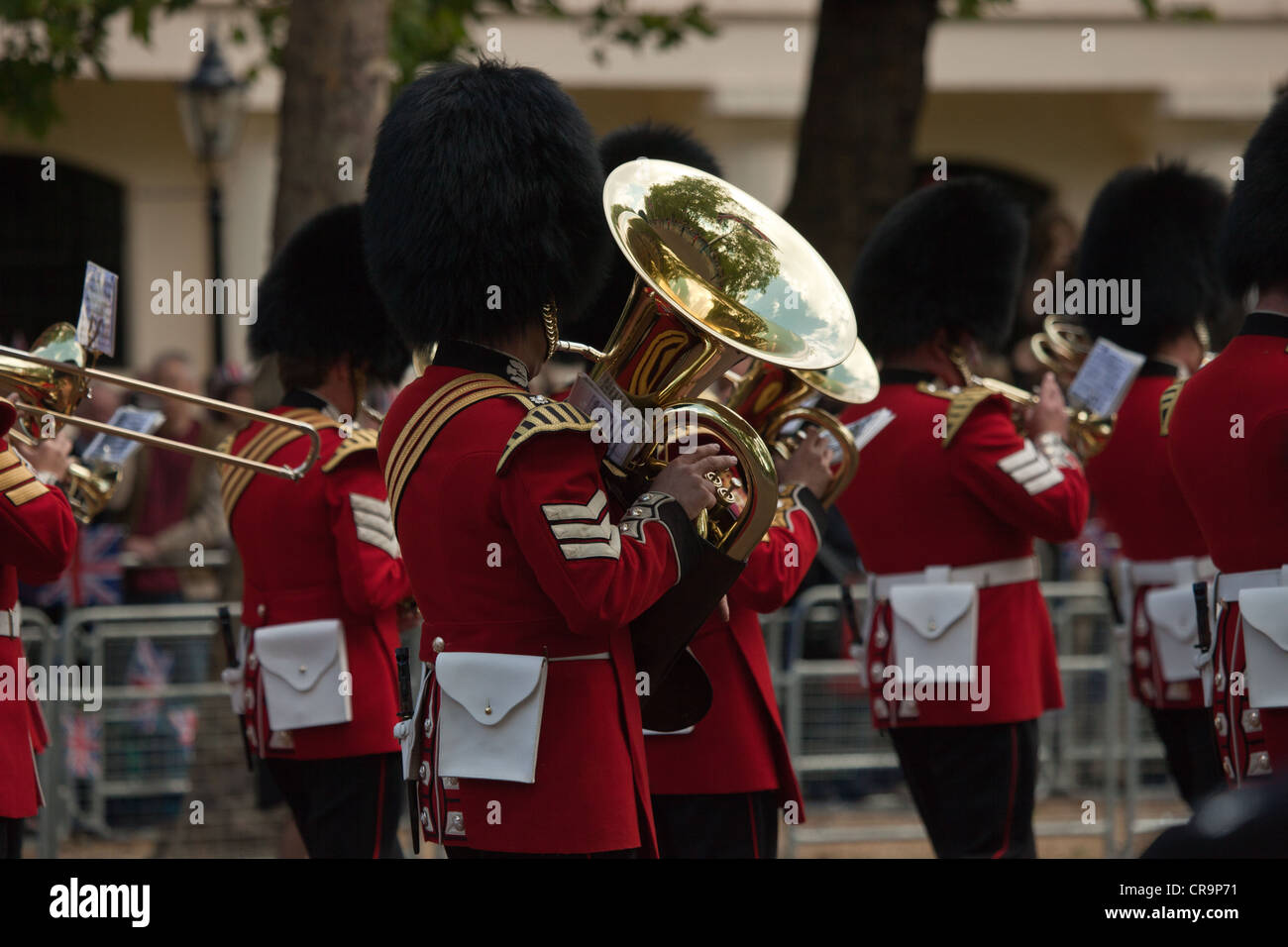 Drum major scots guards hi-res stock photography and images - Alamy