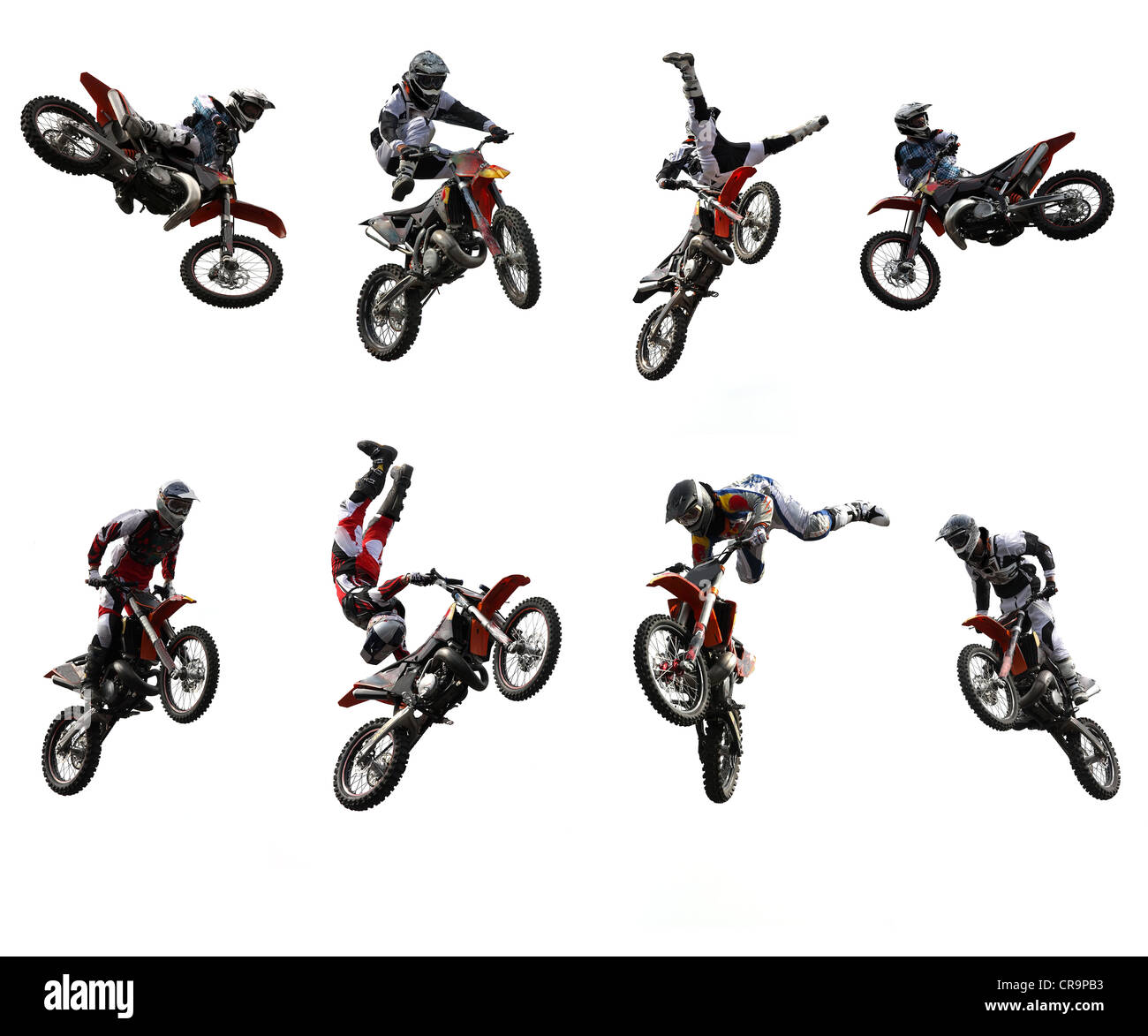 Motorcross Cut Out Stock Images & Pictures - Alamy