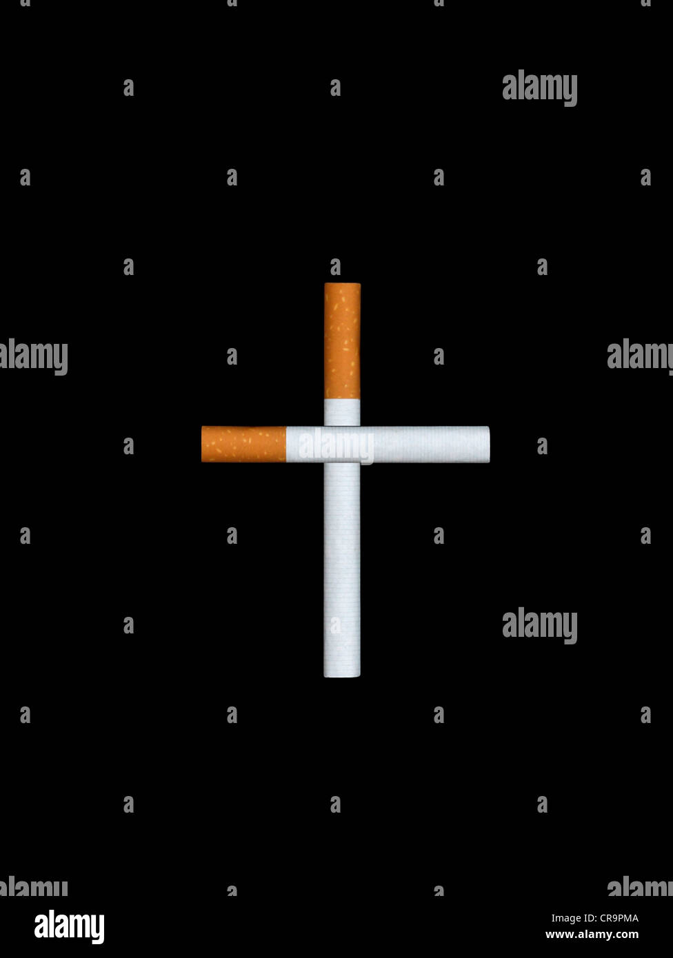 Cigarettes cross hi-res stock photography and images - Alamy