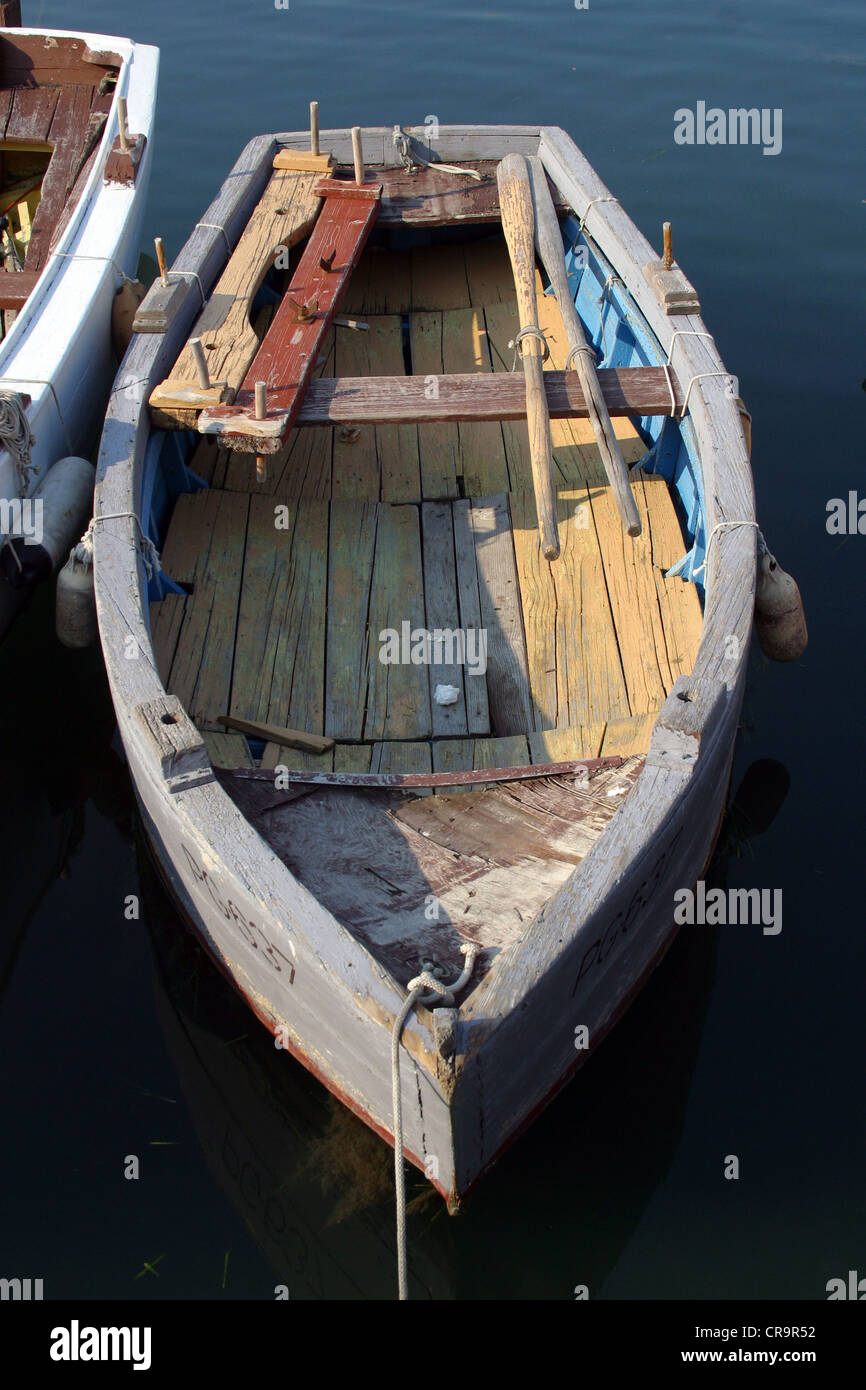 Old rowing boat Stock Photo - Alamy