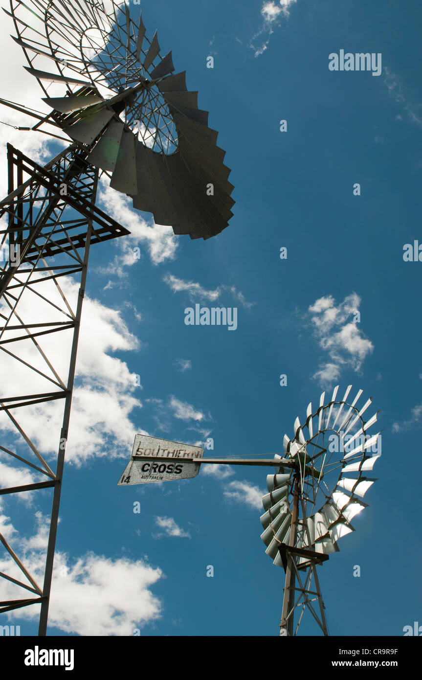 Australian windmill hi-res stock photography and images - Alamy