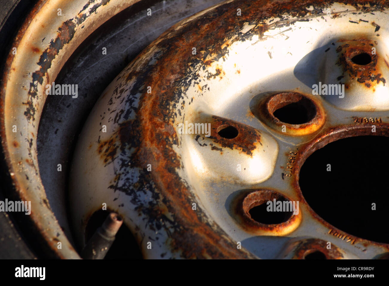 Rust tyre car hi-res stock photography and images - Alamy
