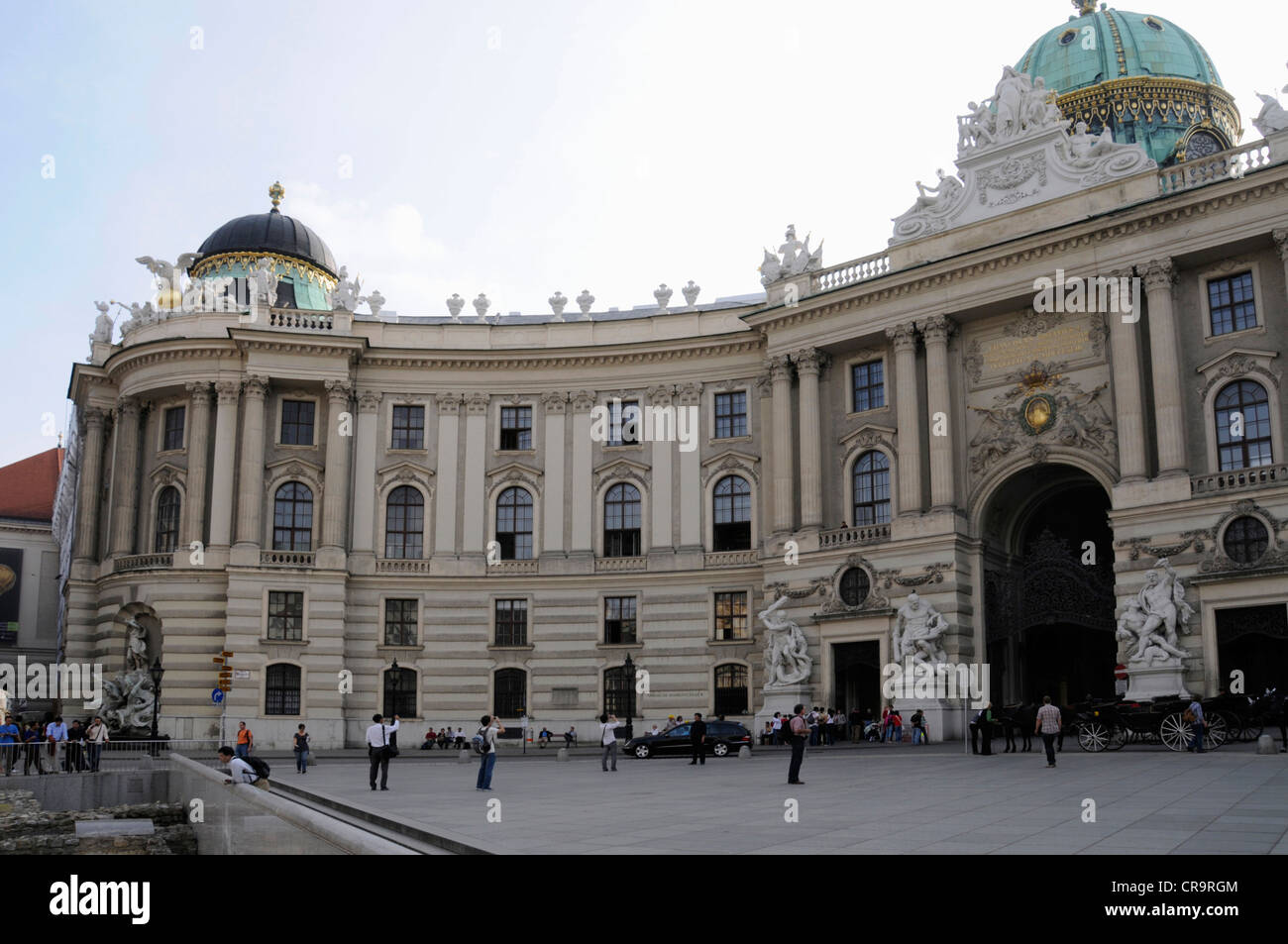 Part of the Hofburg Palace in Vienna, Austria Stock Photo - Alamy
