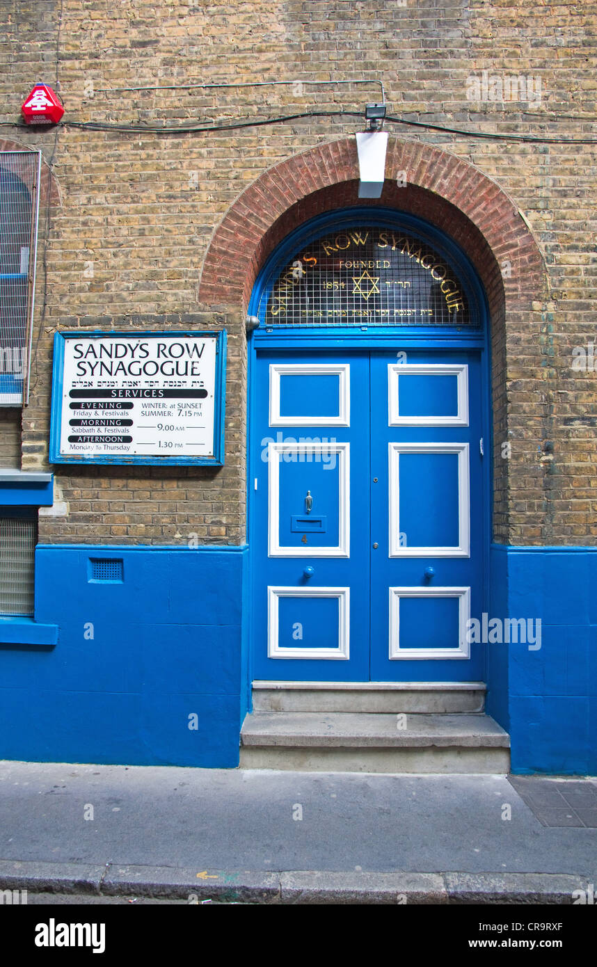 Sandys Row Synagogue, Sandys Row, Spitalfields, East End, London ...