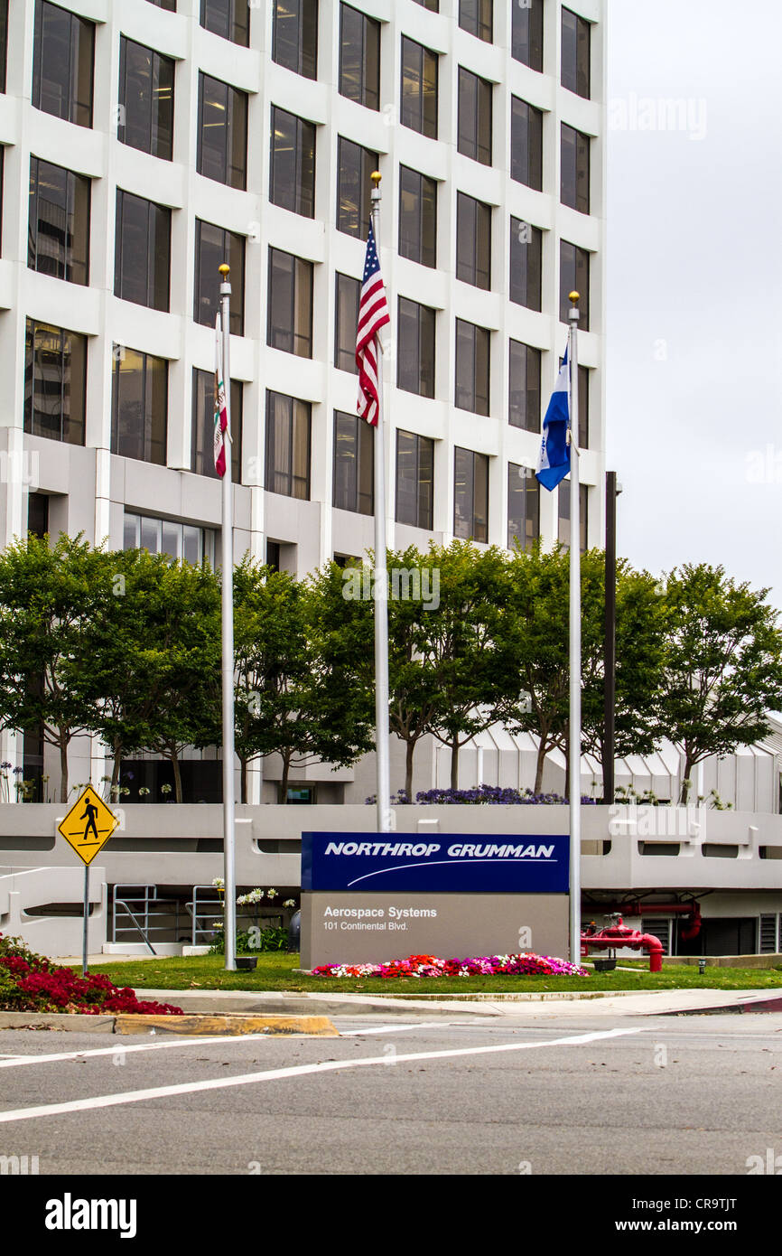 Northrup Grumman sign Stock Photo - Alamy