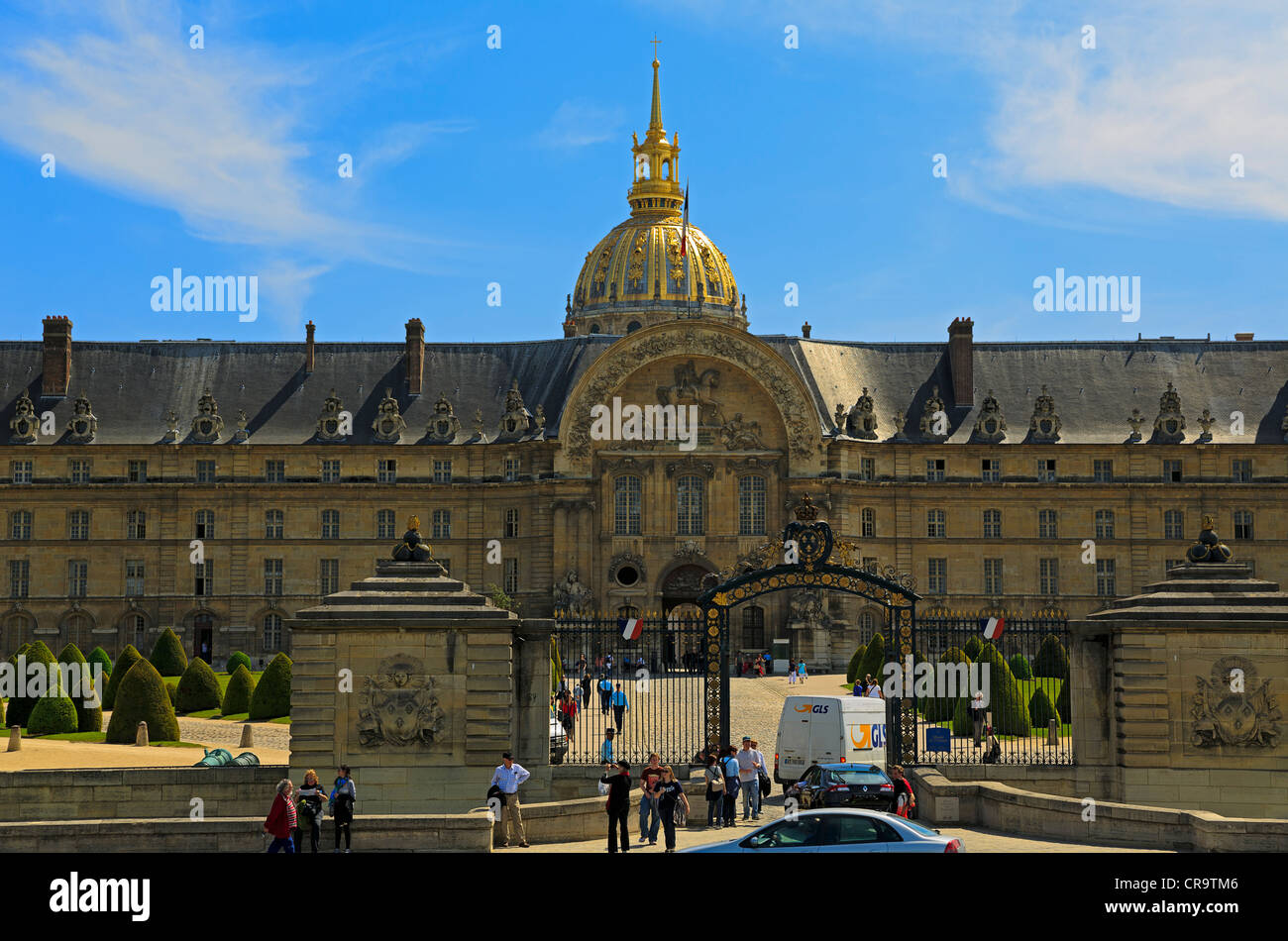 Hotel des Invalides. The military hospital and home for French war ...