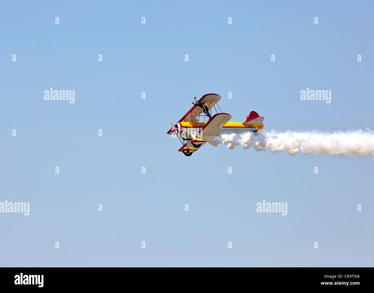 Jane Wicker; barnstorming aerobatic wing walker with her beautiful 450 ...