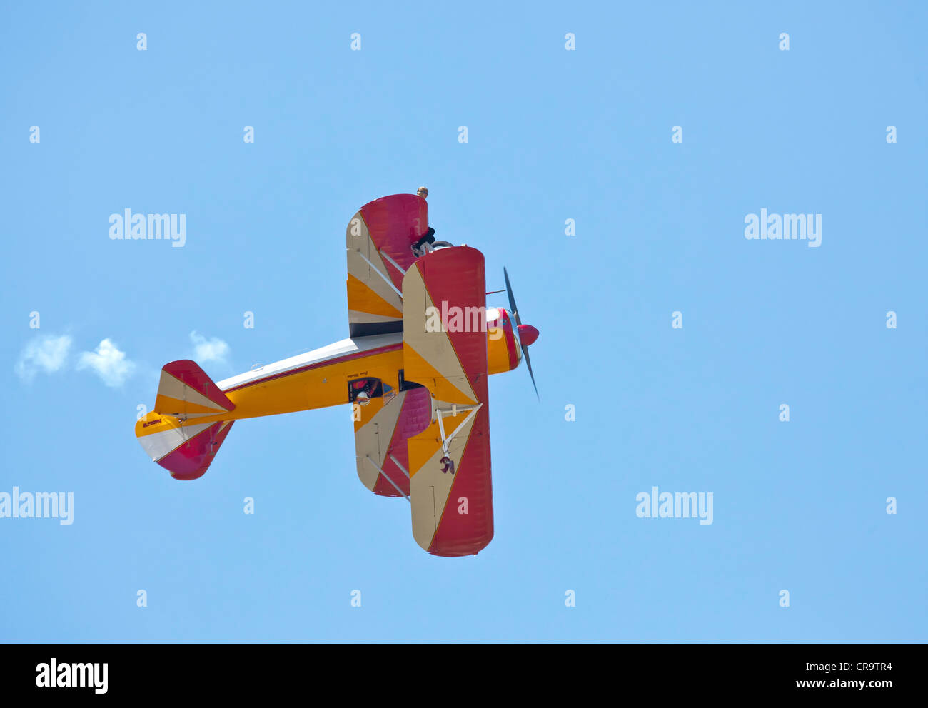 Jane Wicker; barnstorming aerobatic wing walker with her beautiful 450 ...