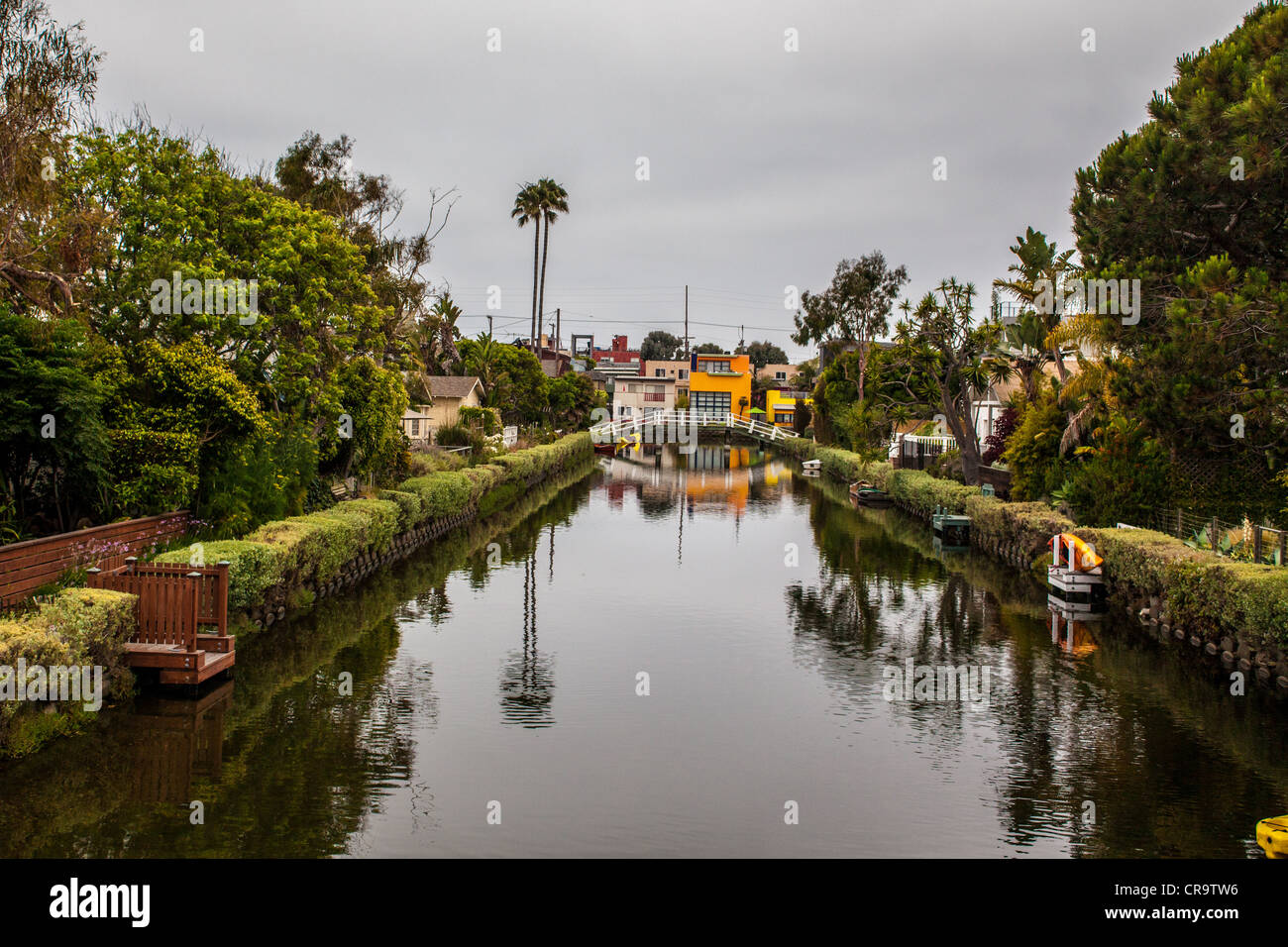 The canals in Venice California Stock Photo - Alamy