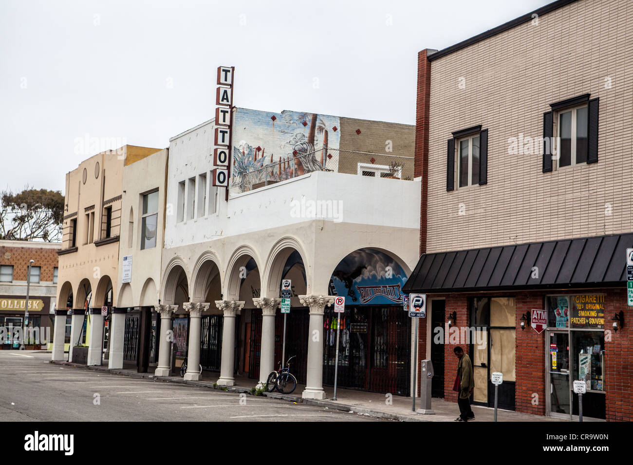 Shops in Venice Beach California Stock Photo - Alamy