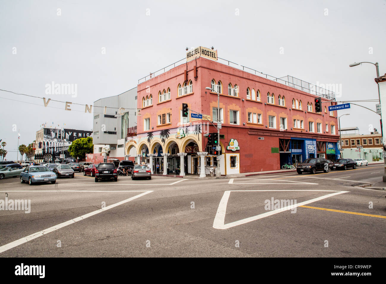 Venice Boulevard at the beach in Venice California Stock Photo - Alamy