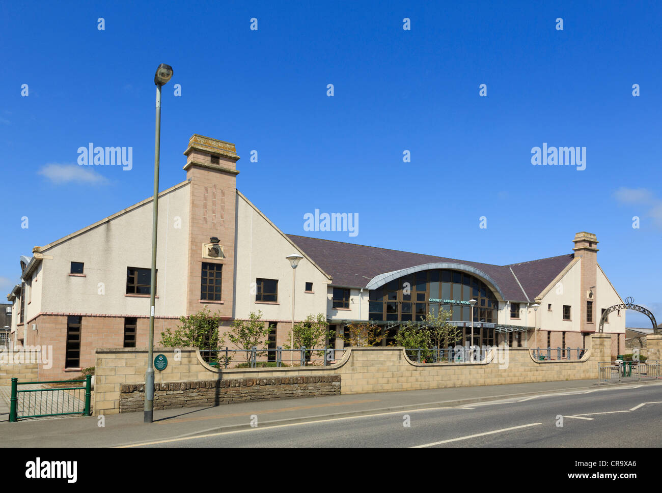 Orkney Library and Archive in Kirkwall, Orkney Islands, Scotland, UK ...