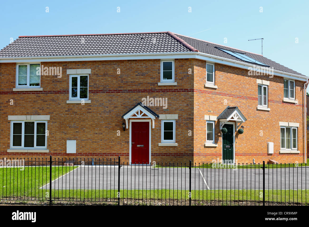 Enter to English house Stock Photo - Alamy