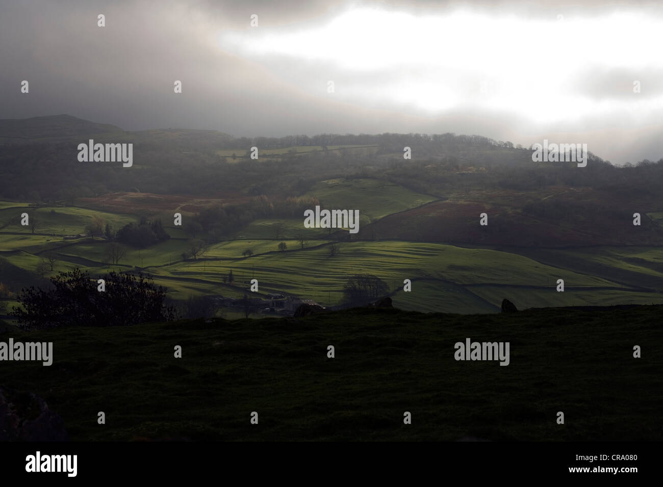 Medieval field patterns hi-res stock photography and images - Alamy