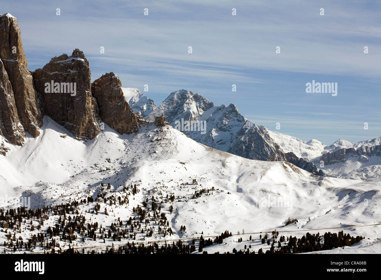 Gruppo del Sella Sella Gruppe and Passo Sella Val Gardens Selva ...
