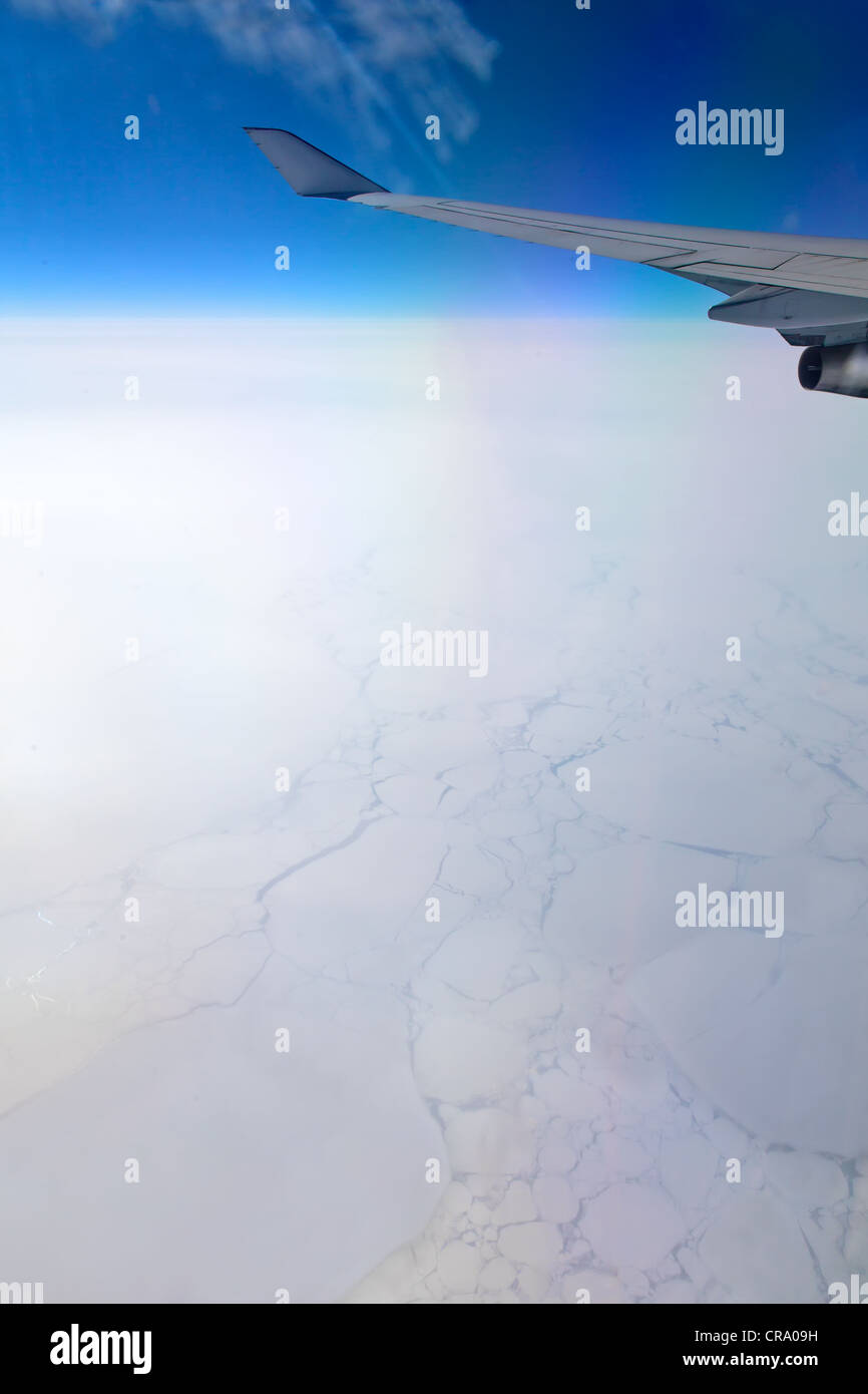 Atlantic Ocean From Plane В небе над Атлантикой #sky