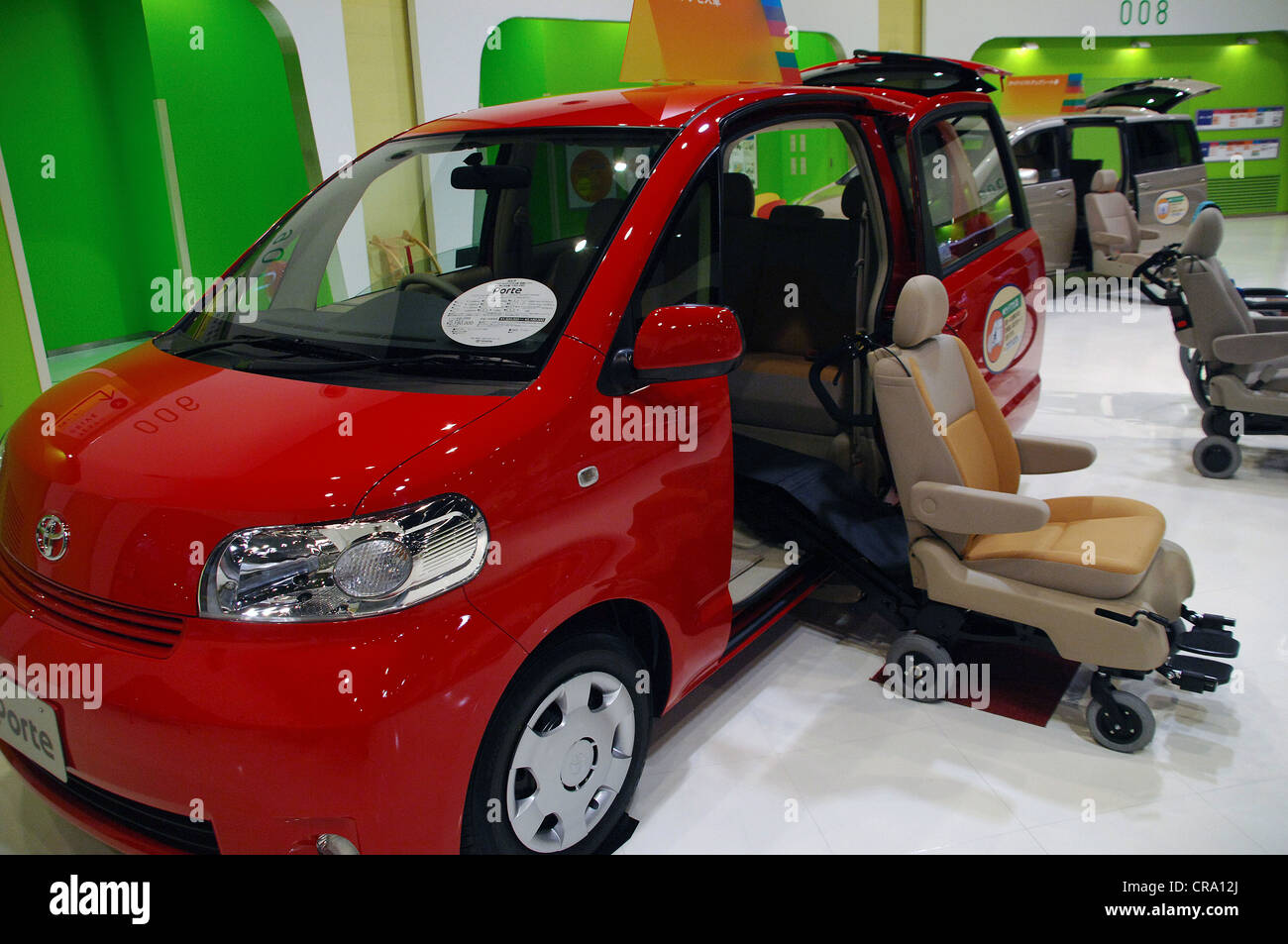 Toyota car seat design concept for disabled invalid drivers Stock Photo ...