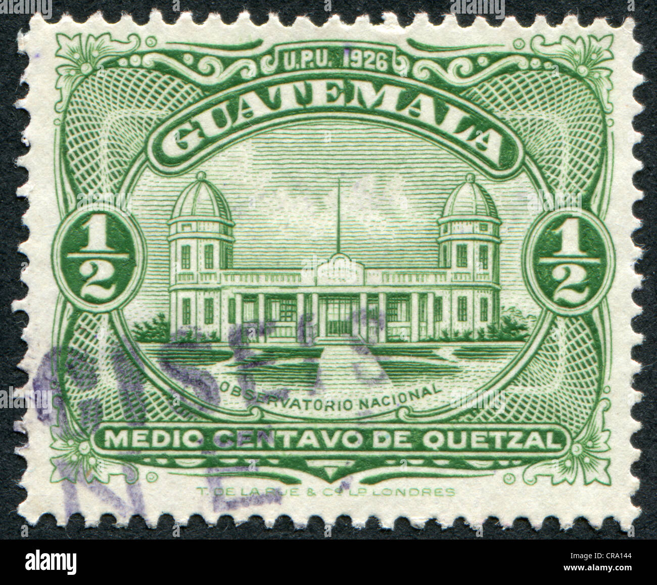 GUATEMALA - CIRCA 1929: Postage stamps printed in Guatemala, shows a ...